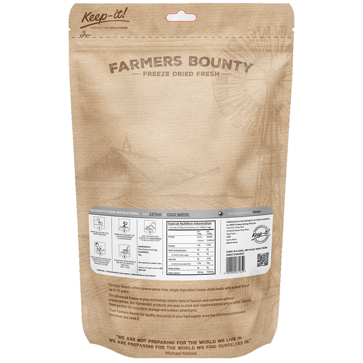 5 Pack - Freeze Dried Pasturised Egg Powder - 180 eggs Total – Keep It ...