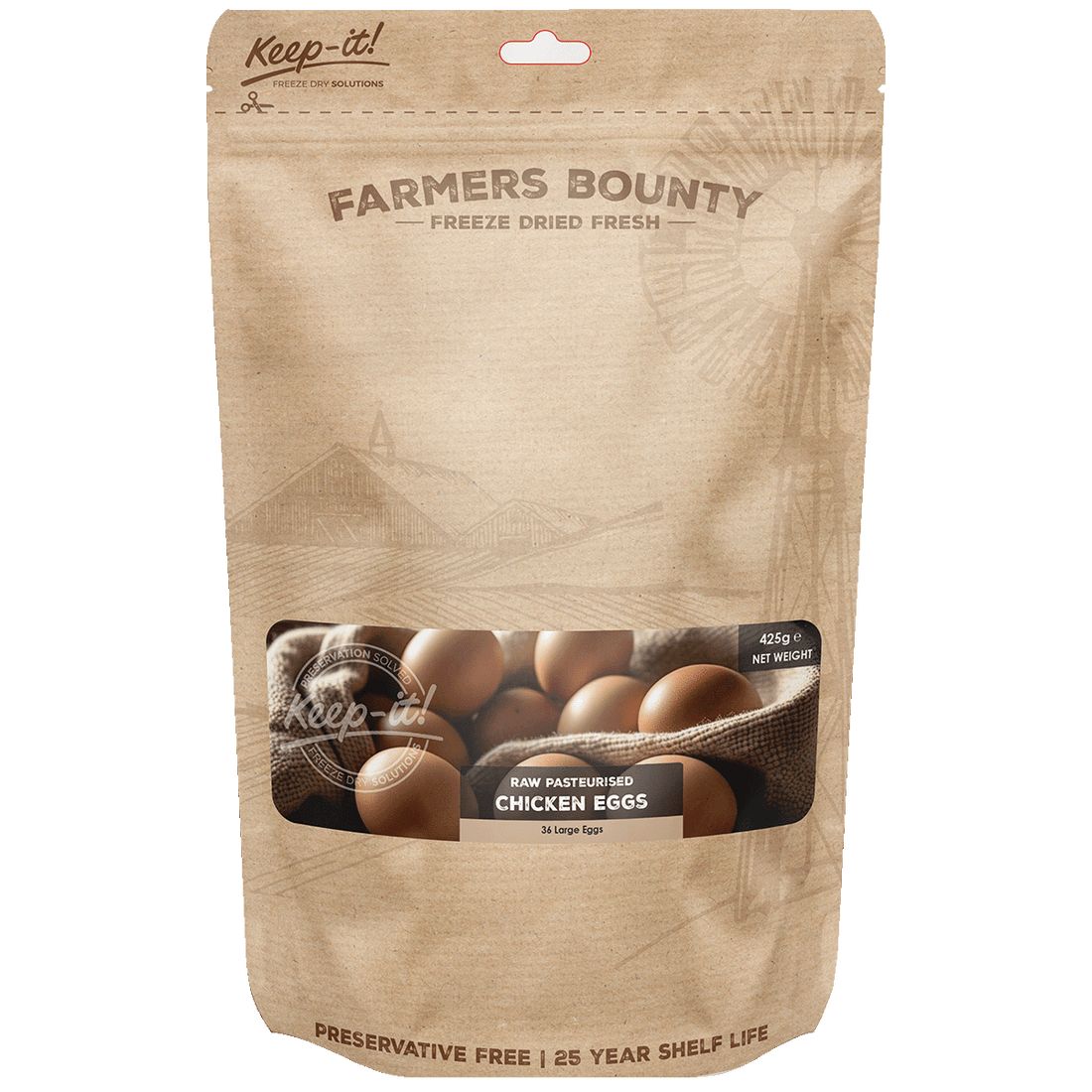 5 Pack - Freeze Dried Pasturised Egg Powder - 180 eggs Total – Keep It ...